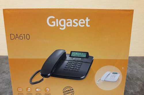 Проводной телефон gigaset DA610 RUS, белый