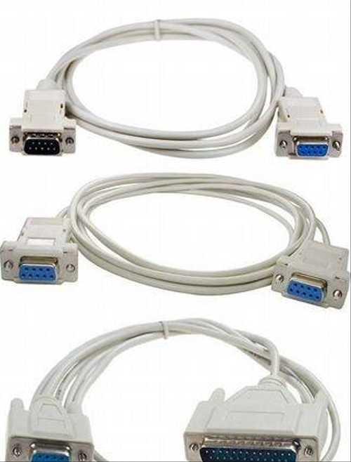 Кабели RS232 (COM), USB, LPT
