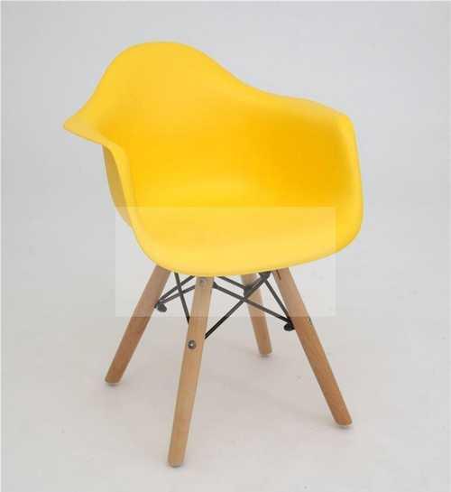 Стул eames kids желтый