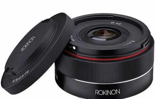 Rokinon AF 35mm f/2.8 FE Sony E новый в упаковке