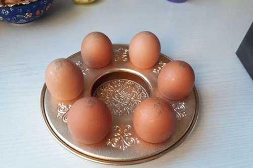 Поднос подставка для яиц и кулича