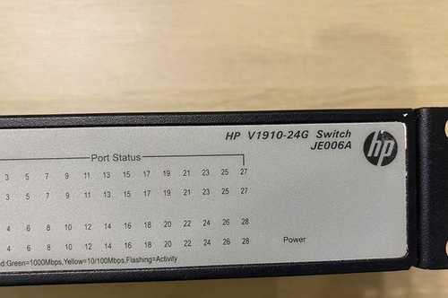 Switch HP V1910-24G JE006A
