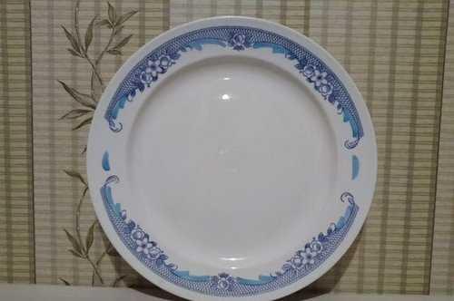 Блюдо 35 см тарелка фаянс зик конаково СССР