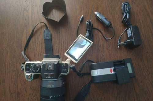 Камера Lumix GH1 с объективом 14-140