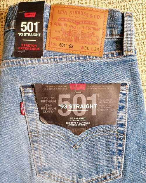 Джинсы Levi's 501 '93 Straight Jeans