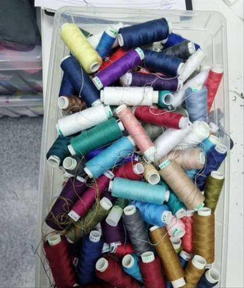 Нитки швейные