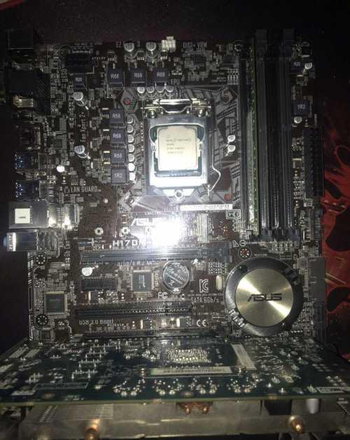 Pentium g4600+asus h170m-e d3