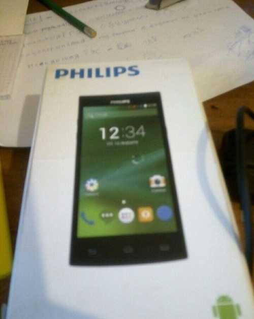 Телефон philips s398 б/у