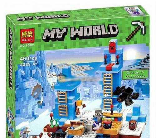 Конструктор Ледяные шипы Micro World Майнкрафт 460