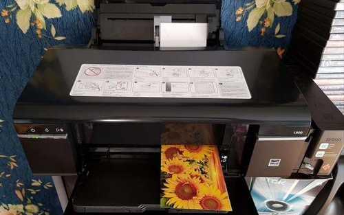 Принтер Epson L800 полностью рабочий, как новый