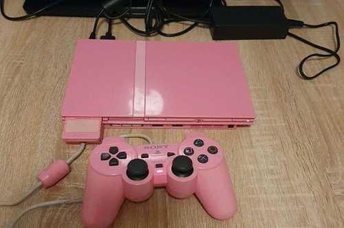 Sony PS2 pink прошитая