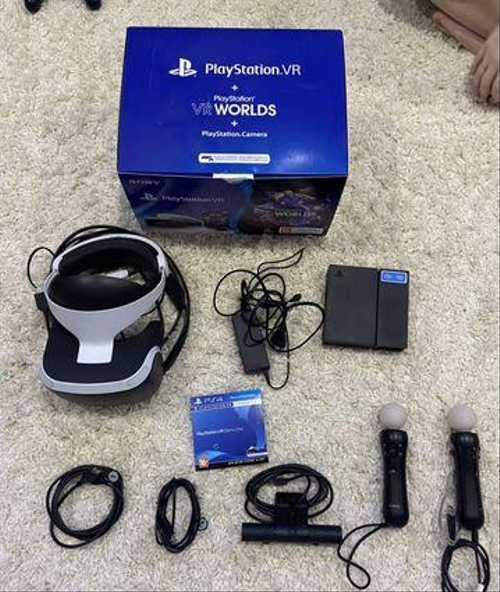 Sony playstation VR + 2 мува