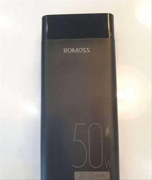 Павербанк Romoss 50W 20000mAh
