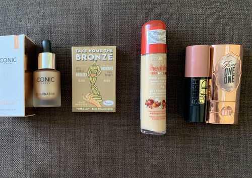 Косметика iconic, the balm, benefit, bourjois