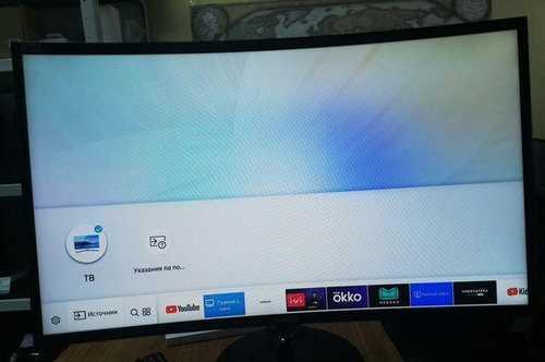 Телевизор 32 (81см) Samsung Smart TV FullHD Curved
