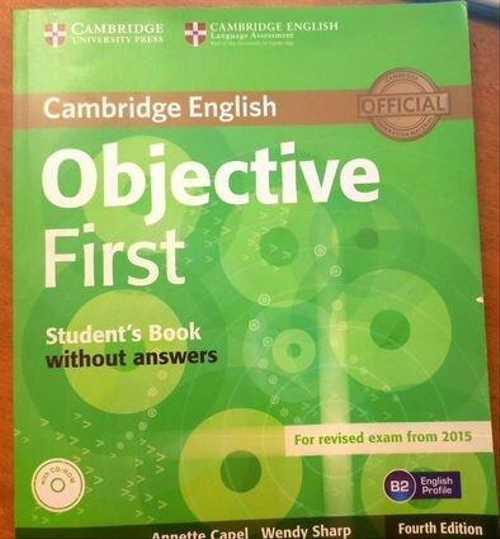 Objective First Student's book without answers