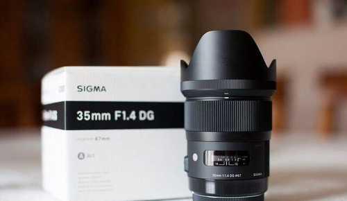 Объектив Sigma AF 35 F/1.4 DG HSM ART Nikon