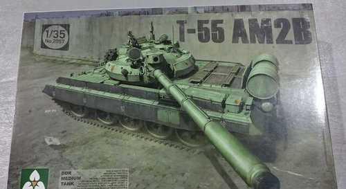 Сборная модель танка Т-55 ам2В армии гдр 1/35