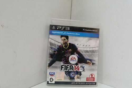 Игровые диски. Sony Playstation 3 fifa 14