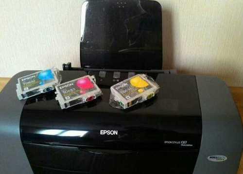 Принтер Epson stylus c67