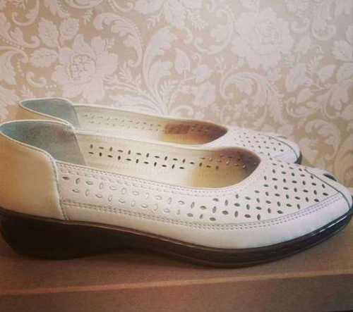 Туфли jenny BY ARA 38,5 нат кожа