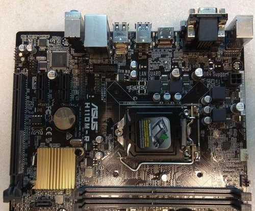 Материнская плата Socket 1151 asus H110M-R