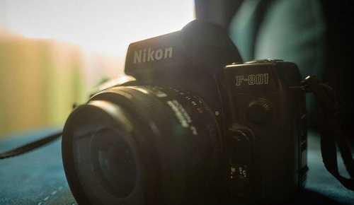 Пленочный Nikon F-801+ Nikkor 35 mm