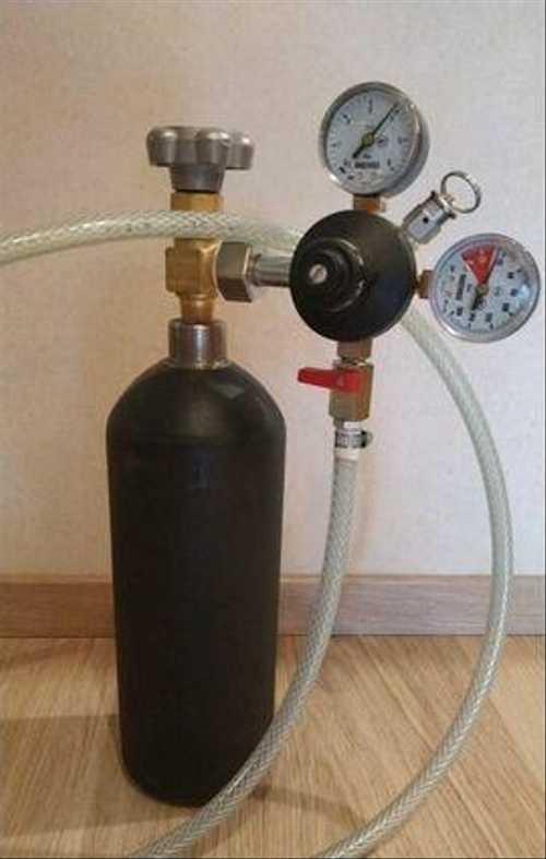 Компактный сифон для газирования воды в пэт бутыл