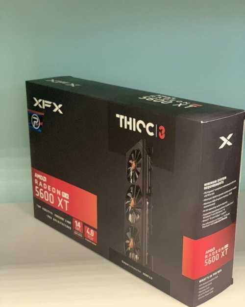 Новая видеокарта XFX AMD Radeon RX 5600XT