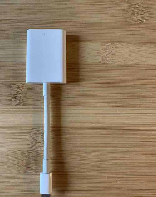 Адаптер Apple Lightning SD Card Camera