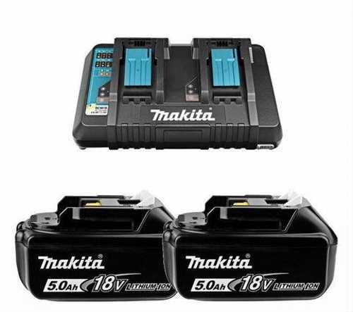 Набор аккумуляторов Makita BL1850B (18В; 5.0 А/ч;
