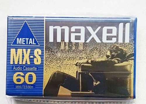 Аудиокассеты Maxell MX-S 60 пара