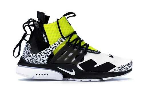 Nike Air Presto Mid Acronym Dynamic Yellow