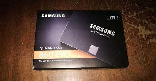 SSD Samsung 1Tb 860 EVO (MZ-76E1T0BW)