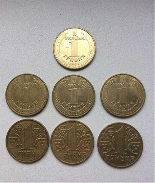 Монеты 1 Гривня