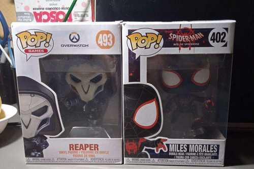 Фигурки fanko pop,reaper, miles morales