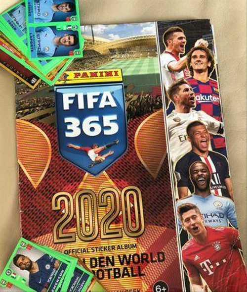 Наклейки panini fifa 2020