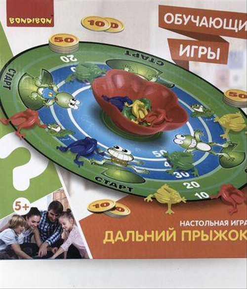 Настольная игра «Дальний прыжок», bondibon