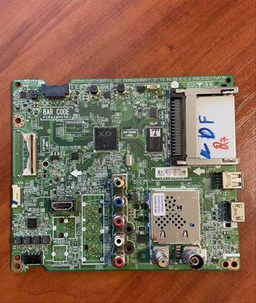 Eax66203805(1.2) ebu63186616 Lg 43LF540V