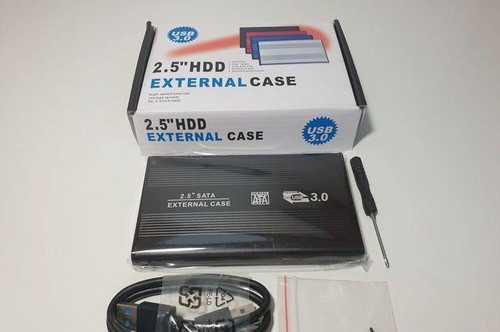 Usb 3.0 Box HDD 2,5", внешний HDD