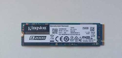 SSD M.2 Kingston A2000 250GB