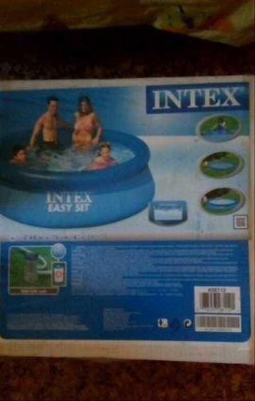 Бассейн авито москва. Бассейн Intex easy Set 28120. Бассейн Intex easy Set 244х76см 28110. Бассейн Intex 244x76. Intex easy Set 2.44*76.