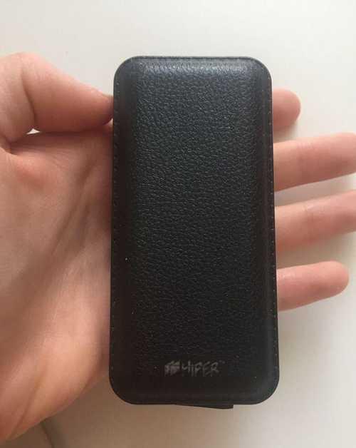 Power bank зарядка портативная чёрная 5000 mAh