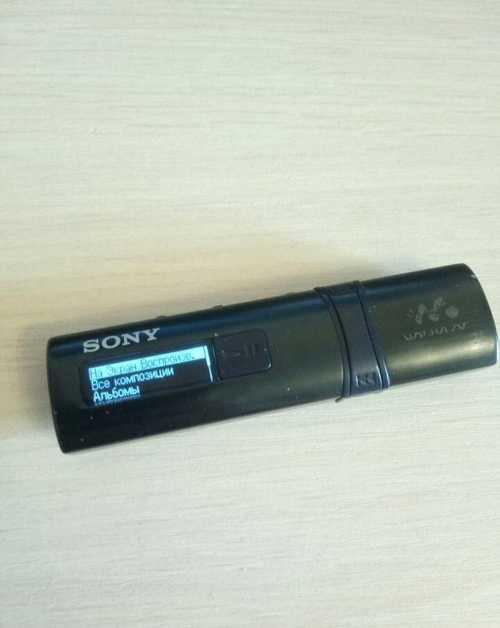 Цифровой MP3-плеер Sony NWZ-B183F 4Gb черный
