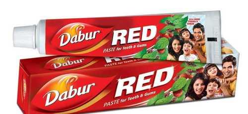 Зубная паста Red Dabur аюрведа