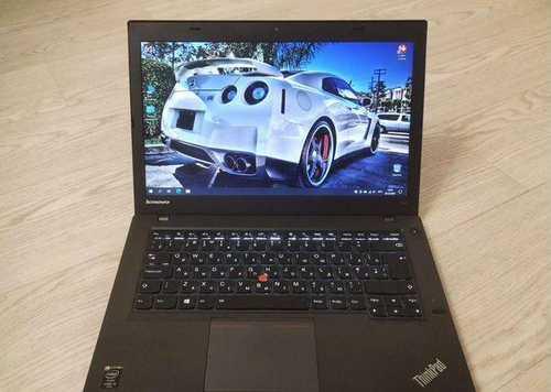 Lenovo ThinkPad T440 i5 8GB 240SSD 2акб подсветка