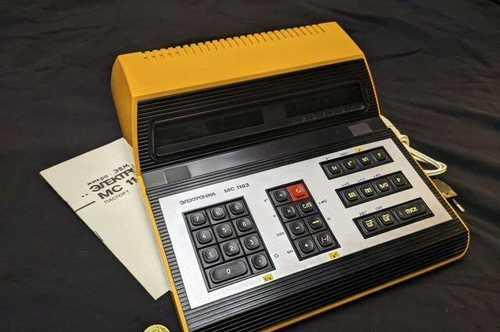 Мини эвм "Электроника мс1103"