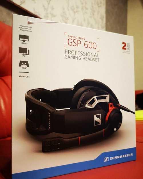 Игровые наушники sennheiser gsp 600