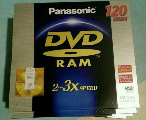 DVD-RAM Panasonic LM-AB120LE 4.7Gb, Japan