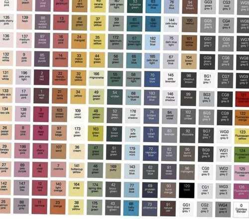Скетчмаркеры Touch New 30-168 цветов профессионал